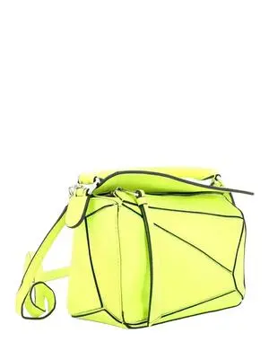 Loewe Loewe Puzzle Mini Crossbody Bag Yellow