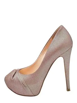 GINA 125mm Knot-embellished Heeled Pumps - Pink