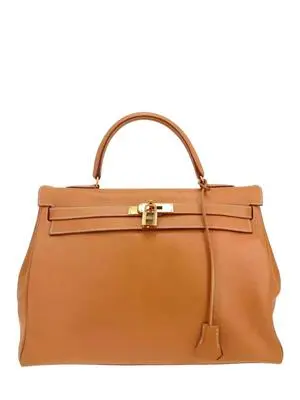 Hermès 1995 Kelly 35 Handbag - Brown