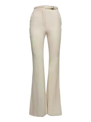 Fendi 2023 Wool Trousers - Neutrals