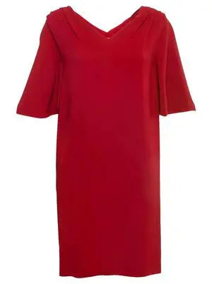 STELLA MCCARTNEY Pleated-Sleeve Dress