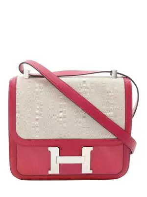 Hermès Constance Iii 24 Shoulder Bag - Pink