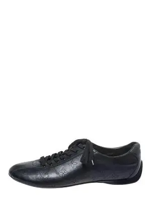 LOUIS VUITTON Mahina Leather Sneakers - Black