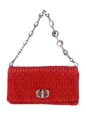 MIU MIU 2010s Matelassé-Effect Shoulder Bag