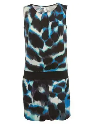 DIANE VON FURSTENBERG Diane Von Furstenberg Vintage 2024 Sleeveless Abstract-Print Dress