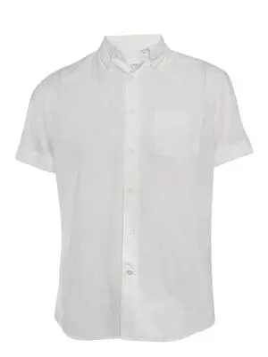 Brunello Cucinelli Short-sleeve Cotton Shirt - White