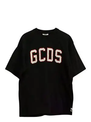 Gcds Logo-print T-shirt - Black