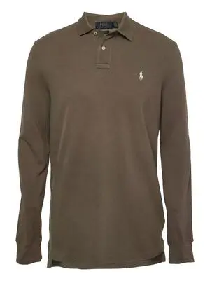 Polo Ralph Lauren Pre-owned Long-sleeve Polo Shirt - Brown