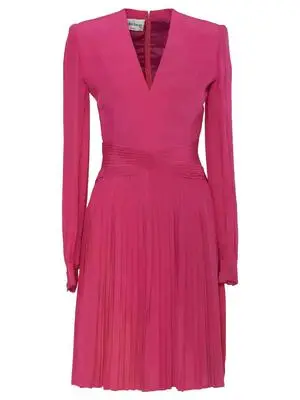 ANDRÉ LAUG Vintage Pleated Midi Dress