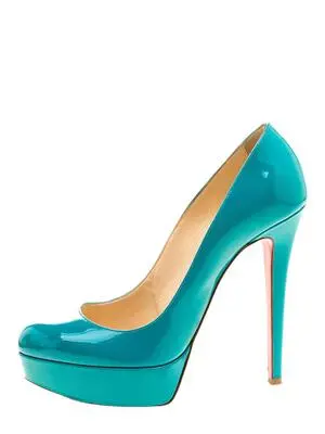 CHRISTIAN LOUBOUTIN 130mm Bianca Pumps - Blue