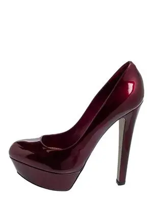 SERGIO ROSSI 130mm Leather Pumps - Red
