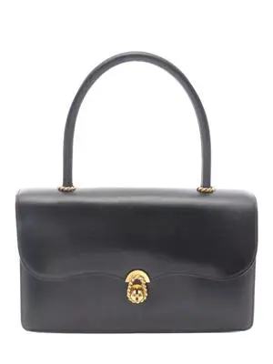 Hermès 1972 Escal Calf-leather Handbag - Black