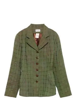 ALAÏA Alaïa 1980 Checked Jacket