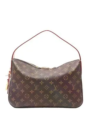 LOUIS VUITTON Slouchy Pm Monogram Shoulder Bag - Brown