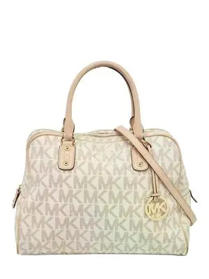 Michael Kors Monogram-pattern Tote Bag - Neutrals