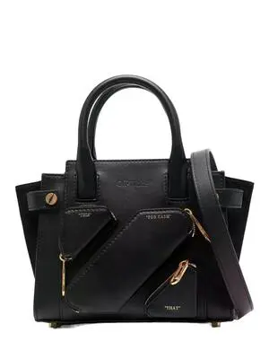 Off-White City Leather Tote Bag - Black
