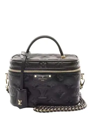 LOUIS VUITTON Coussin Pm Embossed Handbag - Black