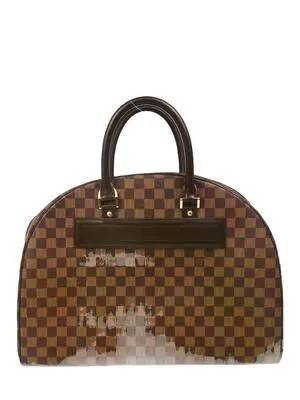 LOUIS VUITTON 2001 Nolita 24 Handbag - Brown
