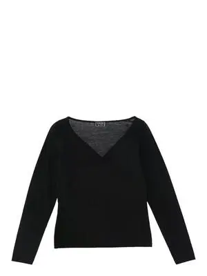 Versace 2000s Wool Jumper - Black