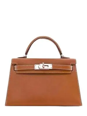 Hermès Mini Kelly Sellier 20 Handbag - Brown