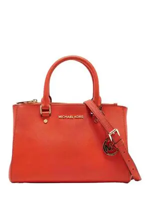 Michael Kors Sutton Saffiano Leather Tote Bag - Red