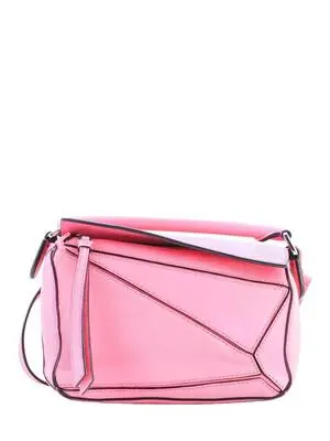 Loewe Puzzle Mini Crossbody Bag - Pink