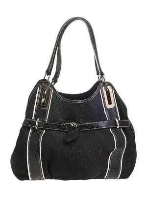 Dkny Vintage Logo-detail Tote Bag - Black