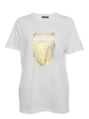 Roberto Cavalli Pre-owned Logo-print T-shirt - White