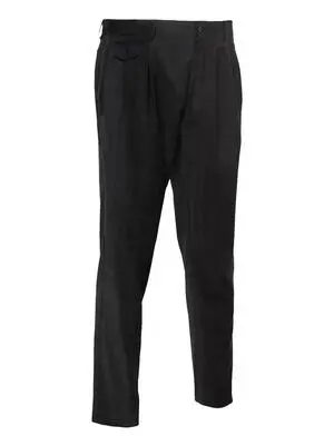 Dolce & Gabbana Pleat-detail Trousers - Black