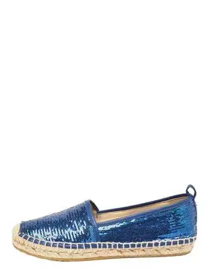 JIMMY CHOO Sequined Espadrilles - Blue