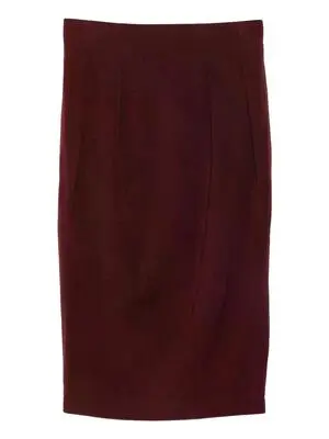 ALAÏA 1980s Wool Pencil Skirt