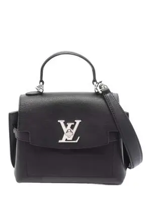 LOUIS VUITTON Lockme Ever Mini Tote Bag - Black