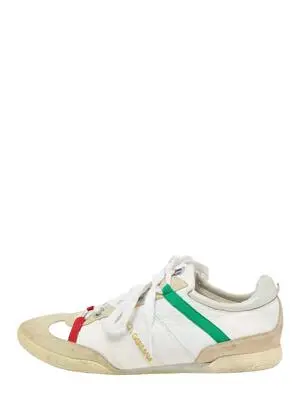 Dolce & Gabbana Panelled Low-top Sneakers - White