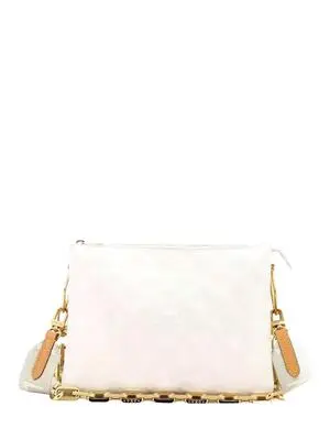 LOUIS VUITTON Coussin Pm Crossbody Bag Monogram Embossed Lambskin - White