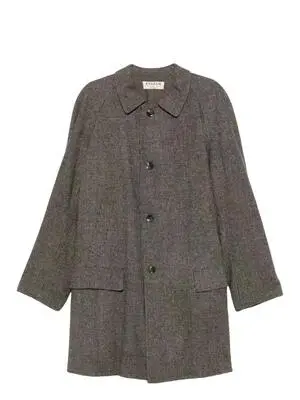 A.N.G.E.L.O. VINTAGE CULT 1990s Virgin Wool Reversible Coat - Brown