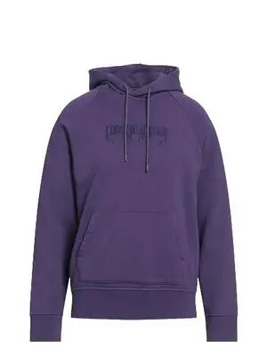 Emporio Armani Cotton-elastane Sweatshirt - Purple