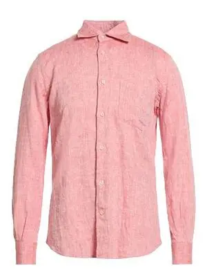 GLANSHIRT By Slowear Shirt Size Linen - Salmon Pink