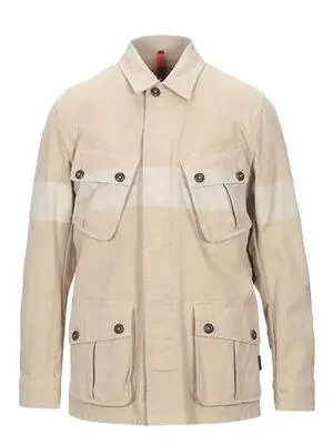 FAY ARCHIVE Cotton-Elastane Safari Jacket Beige