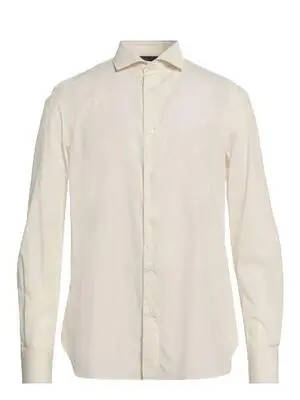 Emporio Armani Shirt Ivory Size Cotton - White
