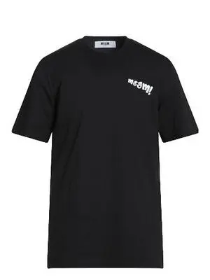 MSGM T-shirt Size Cotton - Black