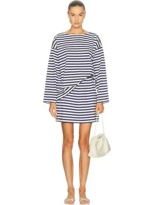 Posse Haisley Top - Navy Stripe