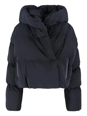 Diesel Cropped Down Jacket - Black