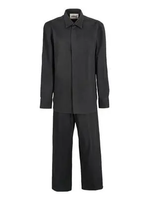 JIL SANDER Button-fastening Casual Suit - Black