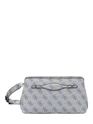 Guess Mini Katya 4g Logo Crossbody Bag - Blue