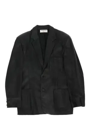 A.N.G.E.L.O. VINTAGE CULT 1980s Leather Jacket - Black