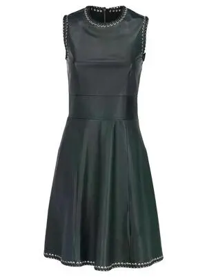 Balenciaga 2010s Whipstitch A-line Dress - Blue