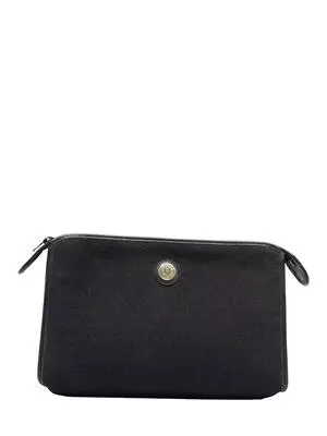 Dior 1980s Honeycomb Clutch - Black
