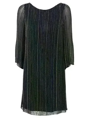 Alice + Olivia Bead-embellished Dress - Blue