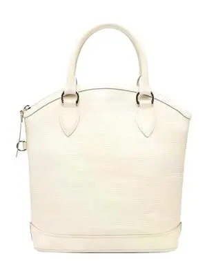 LOUIS VUITTON Pre-owned 2007 Epi Lockit Vertical Handbag - White