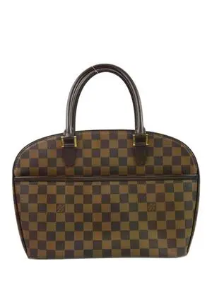 LOUIS VUITTON 2001 Sarria Horizontal Handbag - Brown